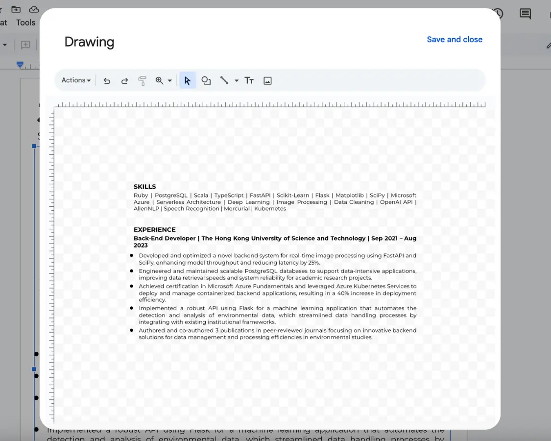 What file format should a resume be in? (.docx or .pdf)